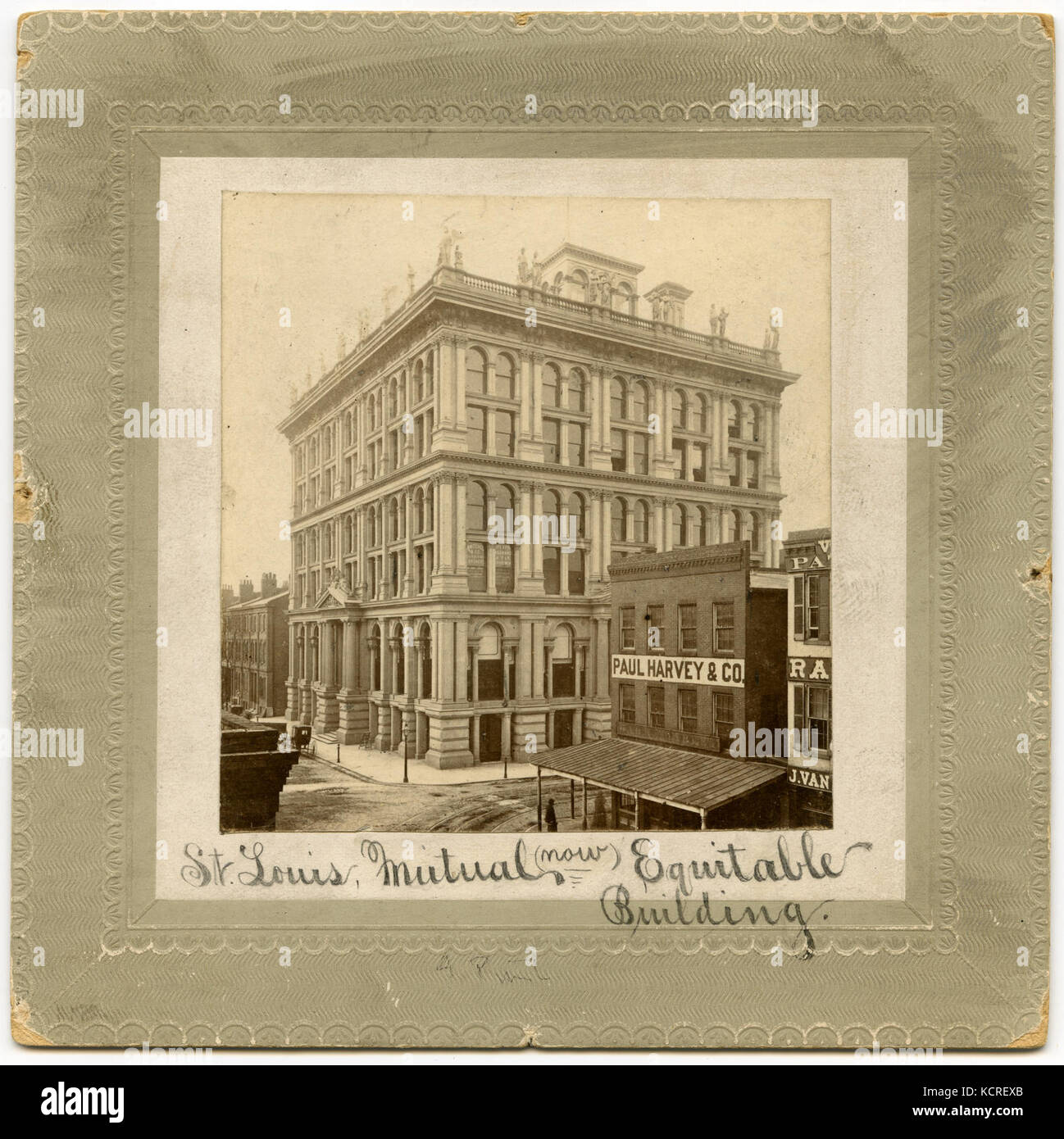 Equitable Building or Mutual Life Insurance Building, northwest corner ...