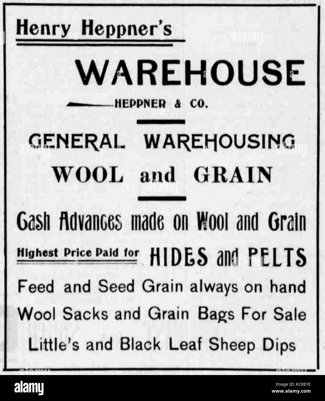 Heppner map hi-res stock photography and images - Alamy