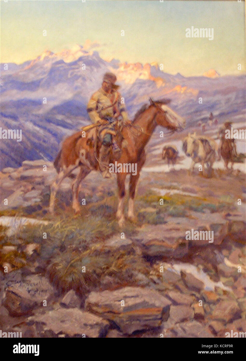 Trappers historical hi-res stock photography and images - Alamy
