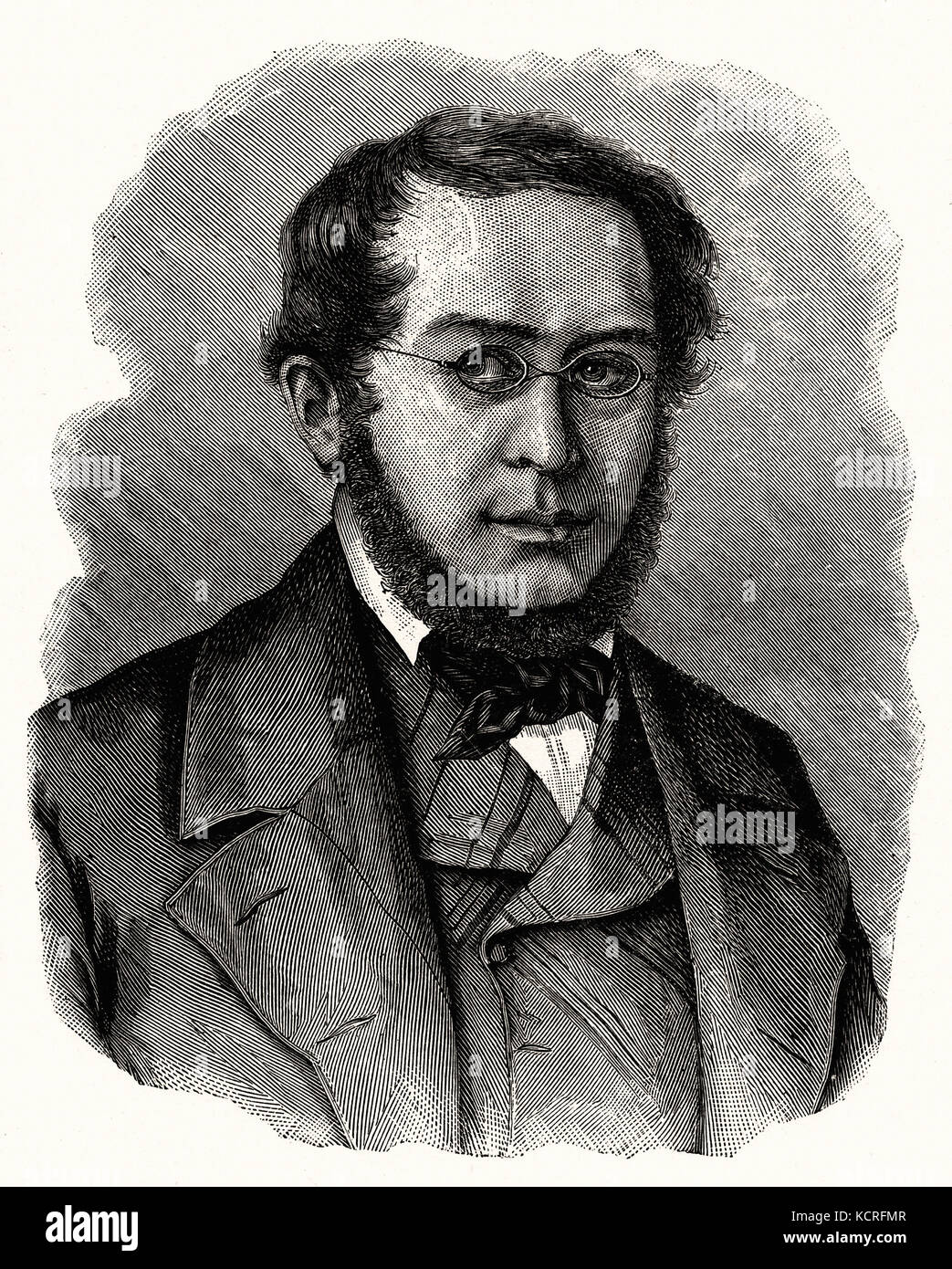Pierre Joseph Proudhon French socialist and journalist Stock Photo - Alamy