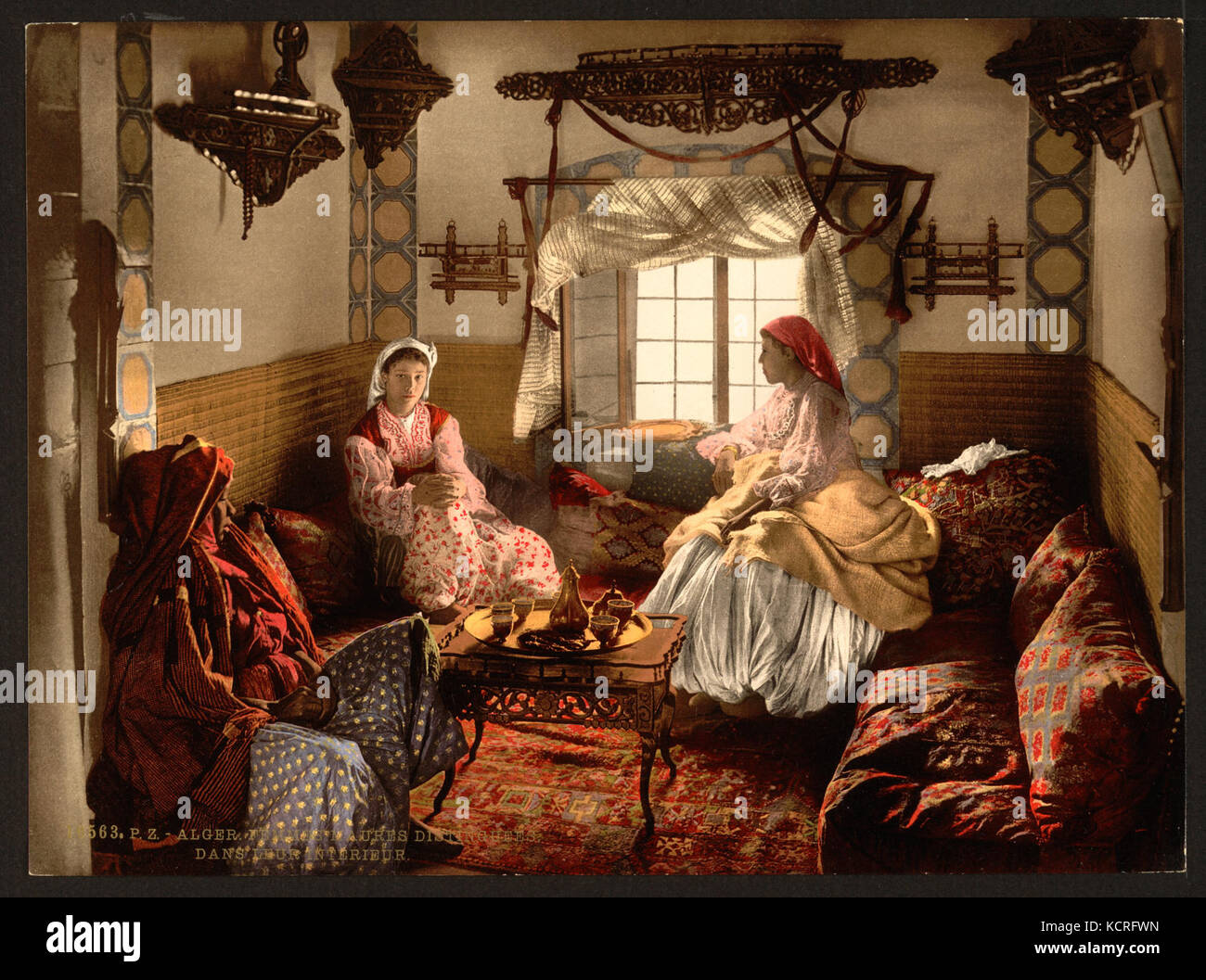 Distinguished Moorish women, Algiers, Algeria LCCN2001697841 Stock ...