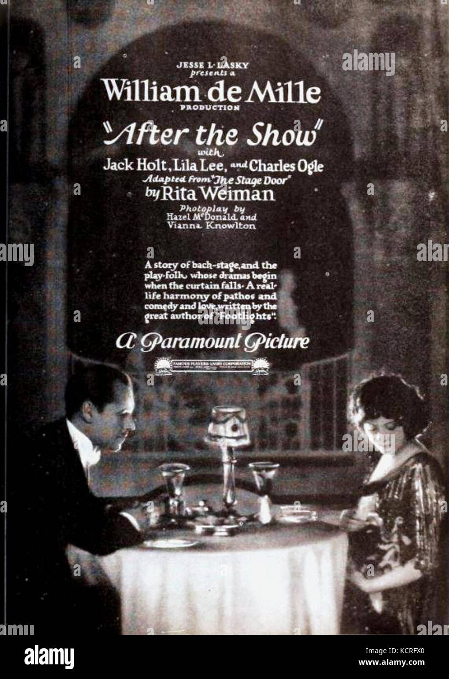 1920s hollywood backstage hi-res stock photography and images - Alamy
