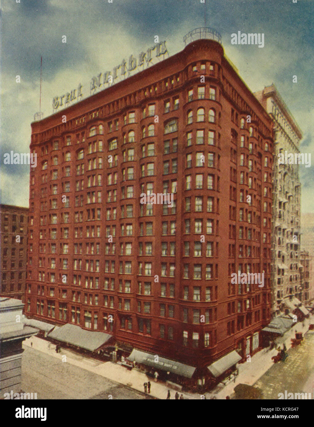 Great Northern Hotel Chicago 1908 Stock Photo - Alamy
