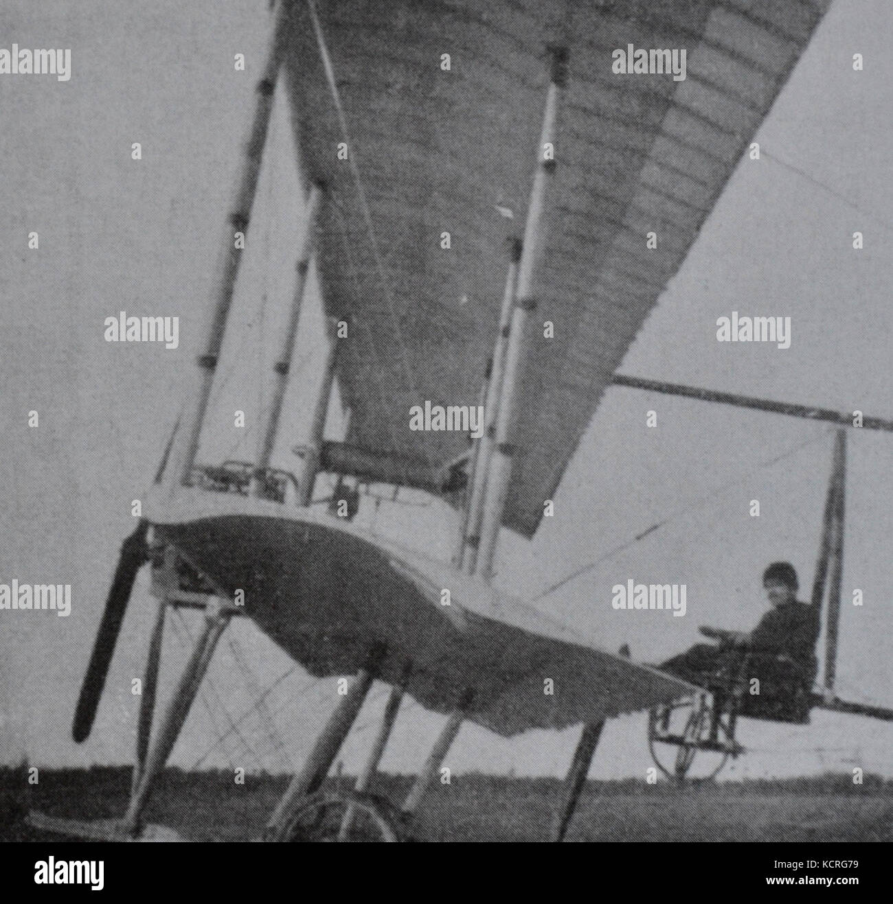 Caproni Ca.5 (1911) side view Stock Photo - Alamy