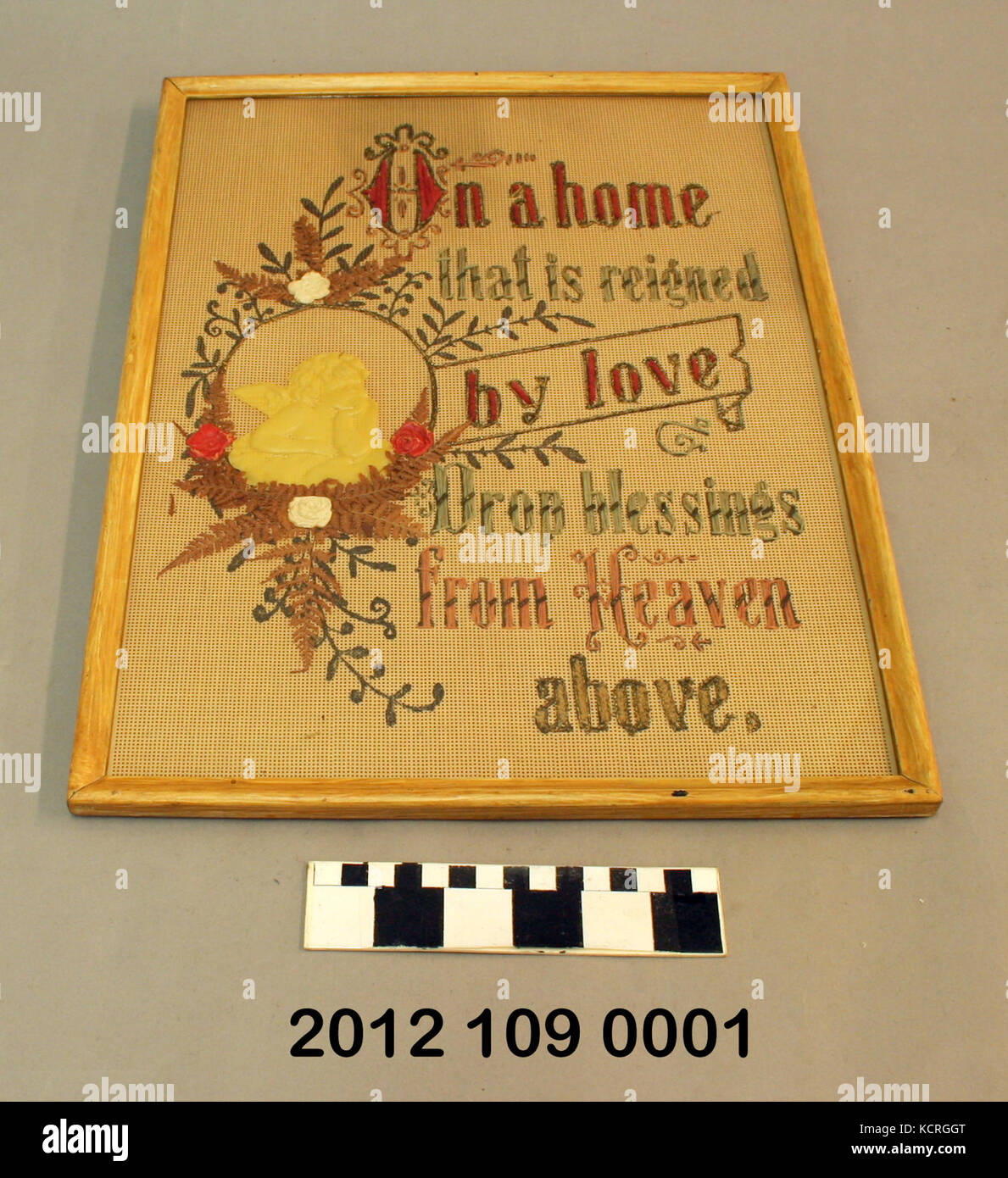 Needlepoint sampler hi-res stock photography and images - Alamy