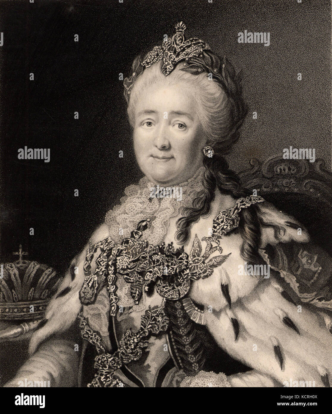 Catherine ii the great empress of russia hi-res stock photography and ...