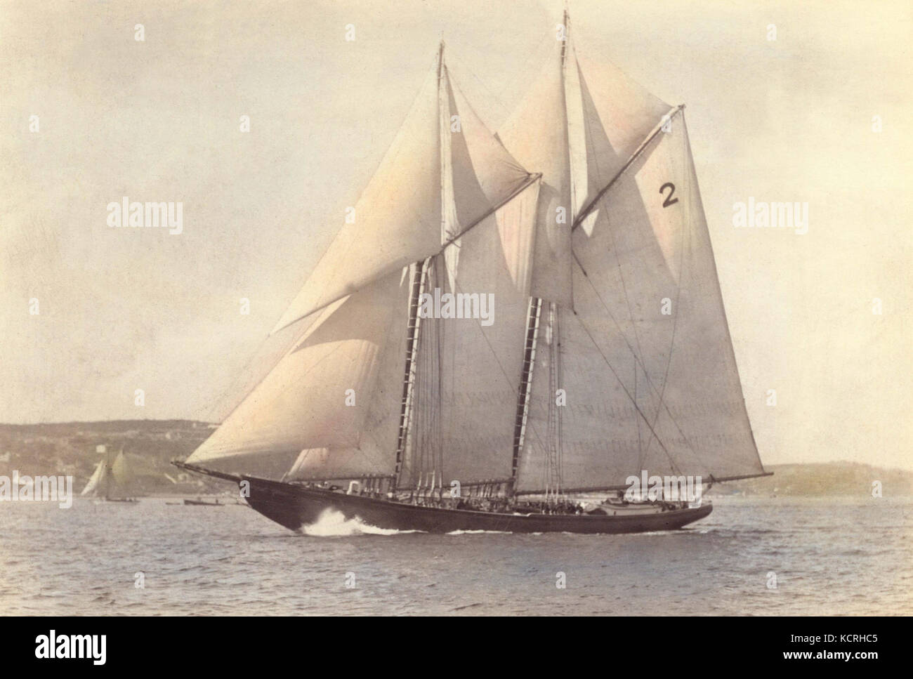 Bluenose 1921 by MacAskill Stock Photo - Alamy