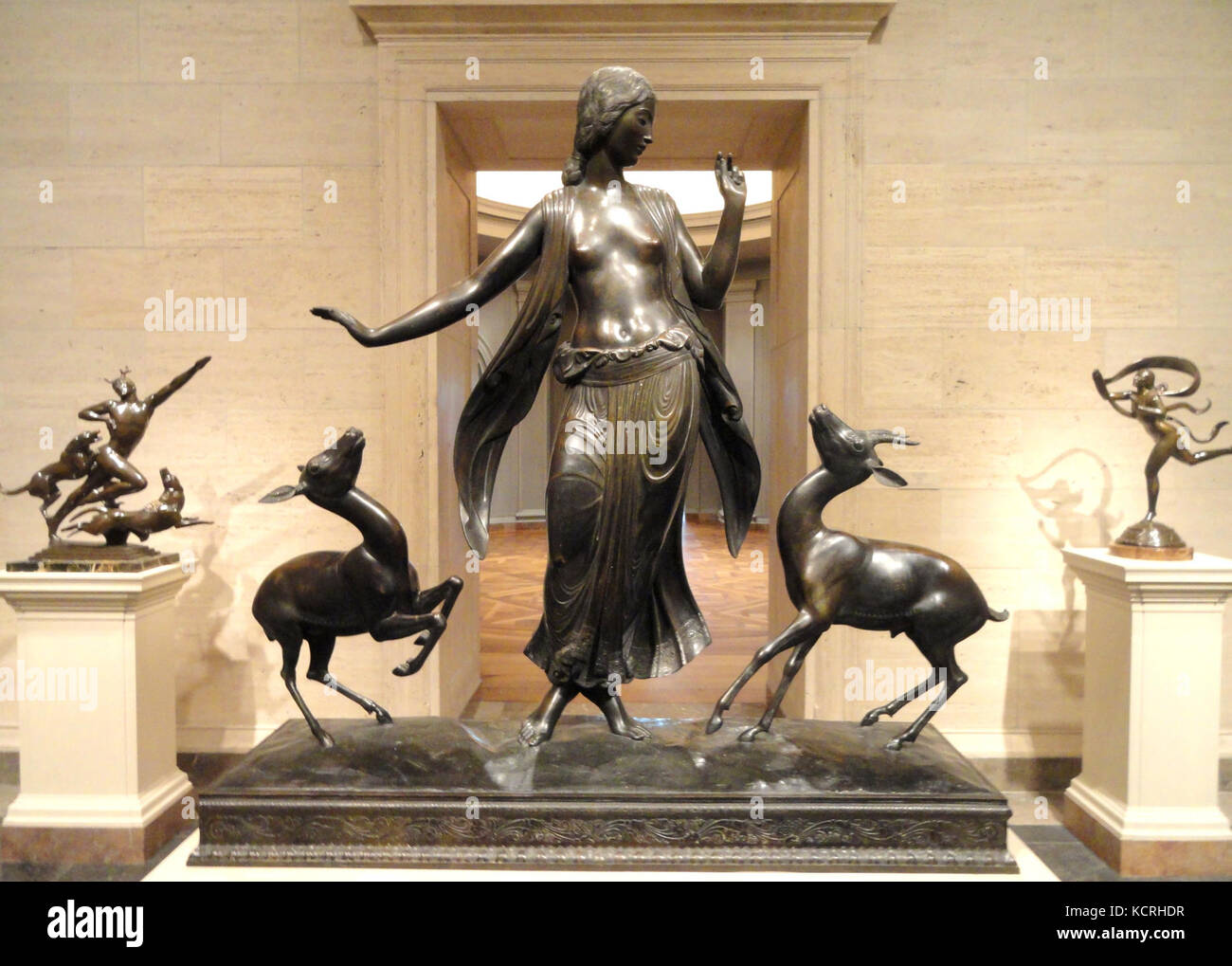 Dancer and Gazelles by Paul Manship, 1916, bronze National Gallery of ...