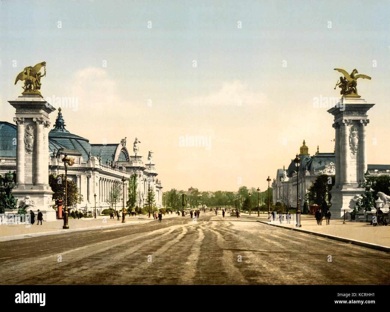 Grand Palais and Petit Palais, Exposition Universal, 1900, Paris ...