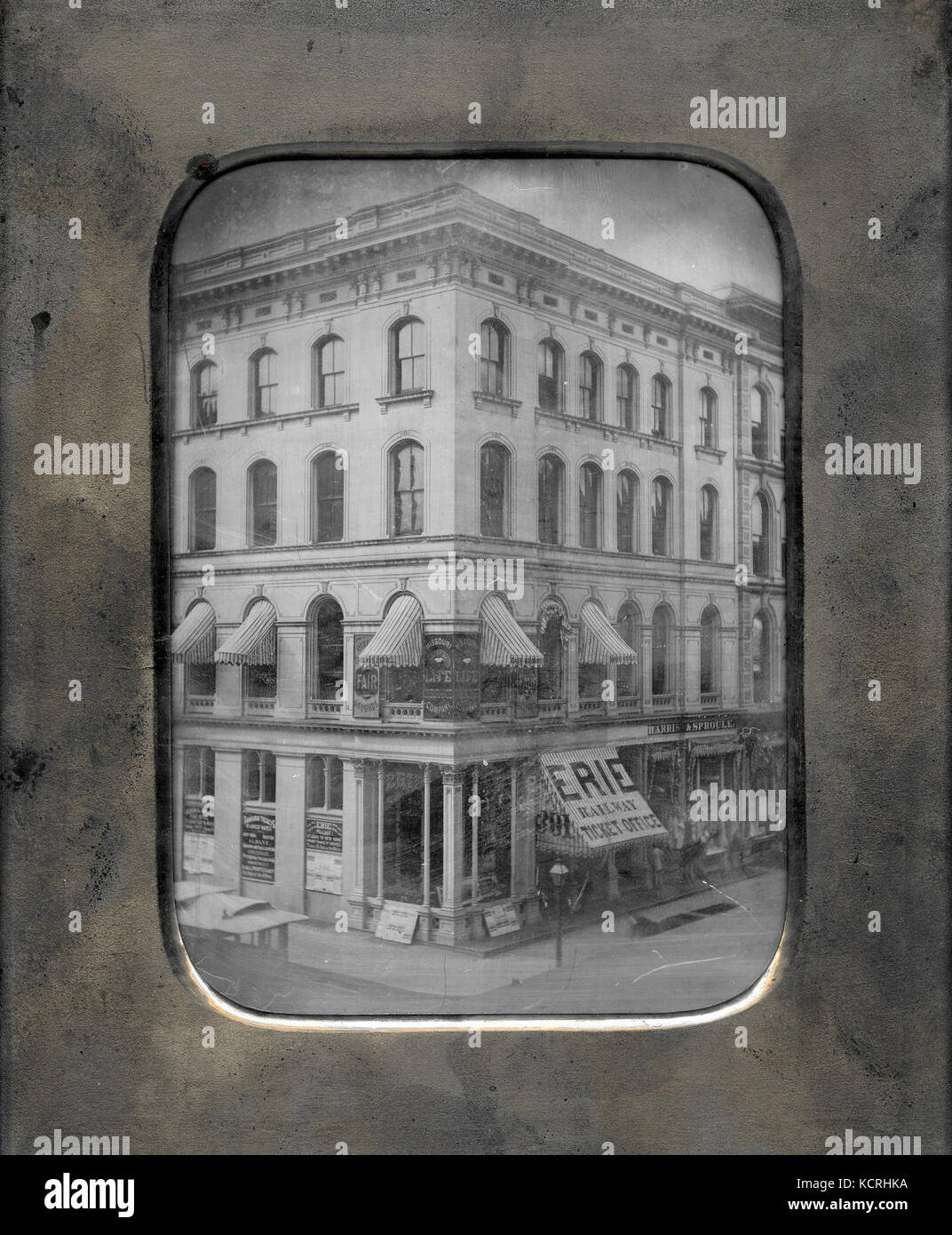 Ann Lucas Hunt Building, Fourth and Olive Streets, Northwest Corner ...