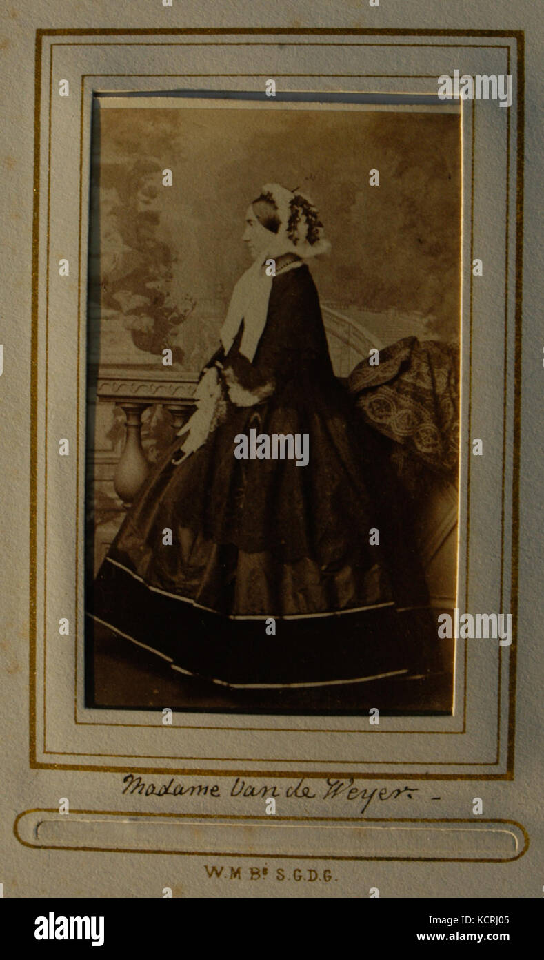 Elizabeth Anne Sturgis Bates, Madame Van de Weyer (d.1878 Stock Photo ...