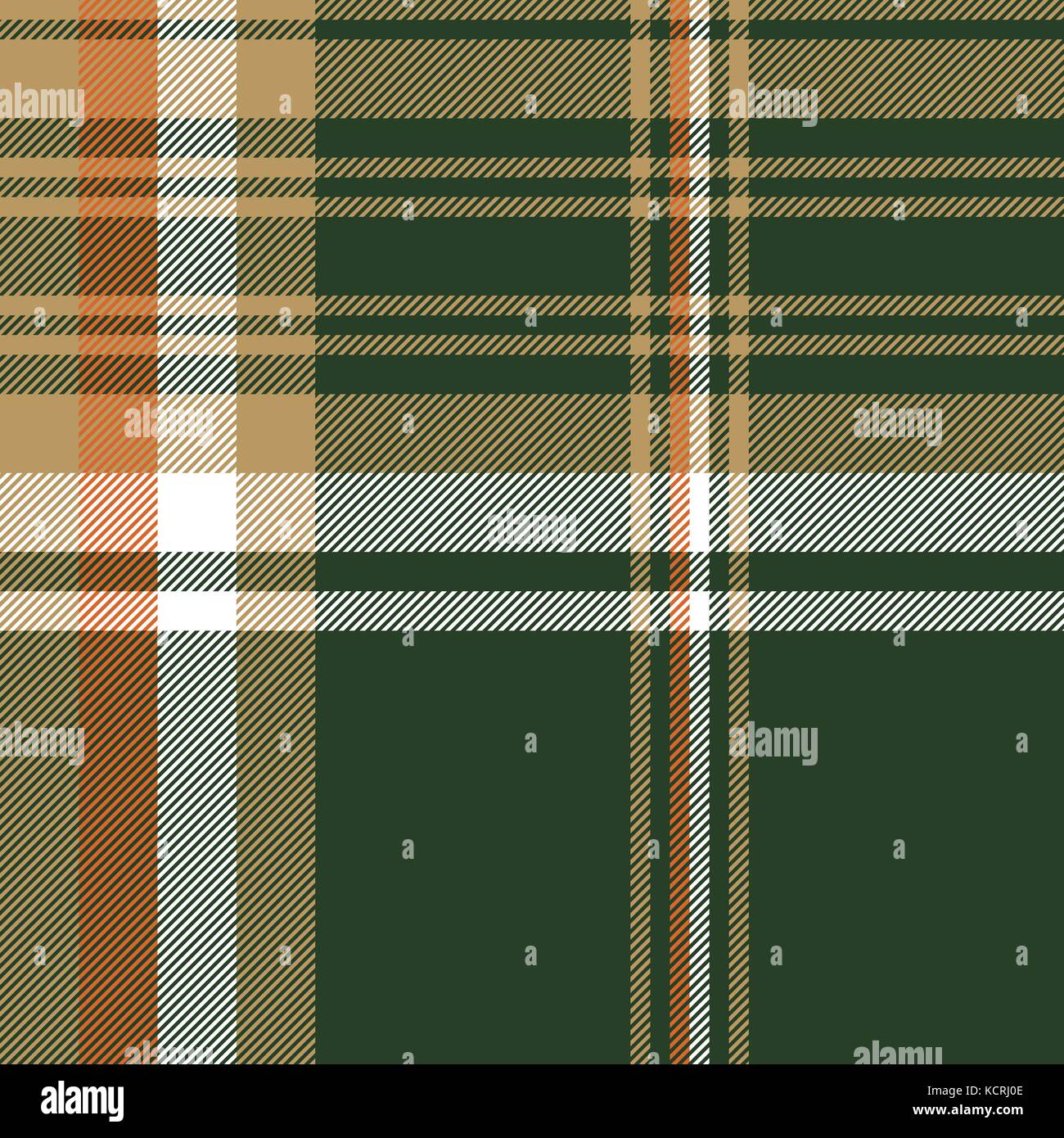 Green tartan check plaid seamless pattern. Vector illustration Stock ...