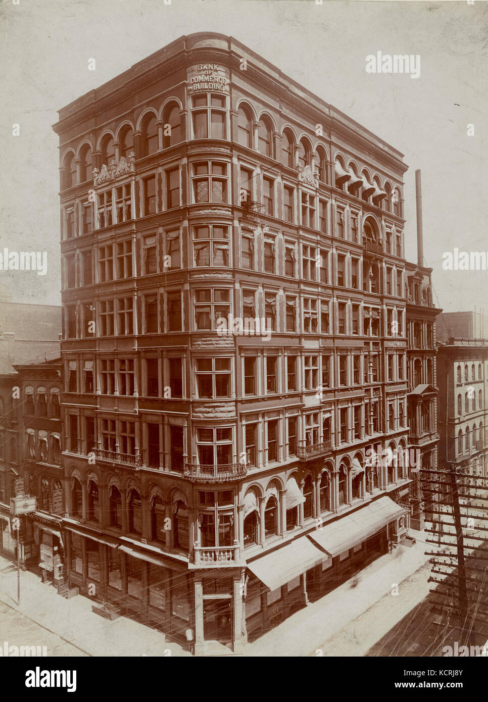 Bank of Commerce Building, Northeast corner of Broadway and Olive ...
