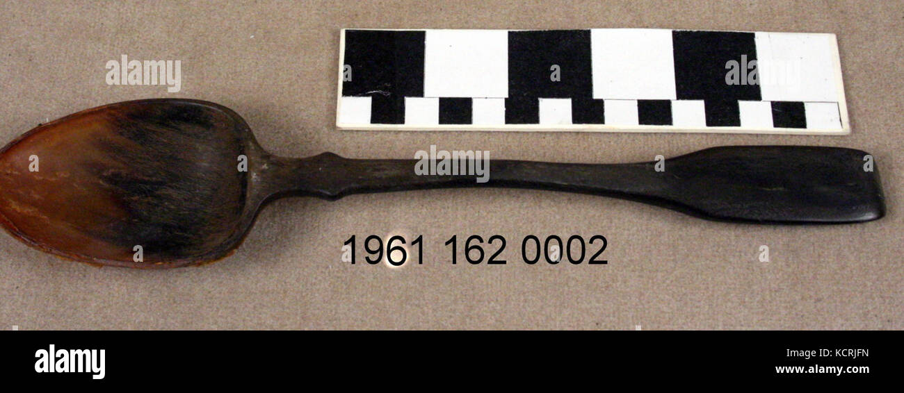 Carved Horn Spoon Stock Photo - Alamy