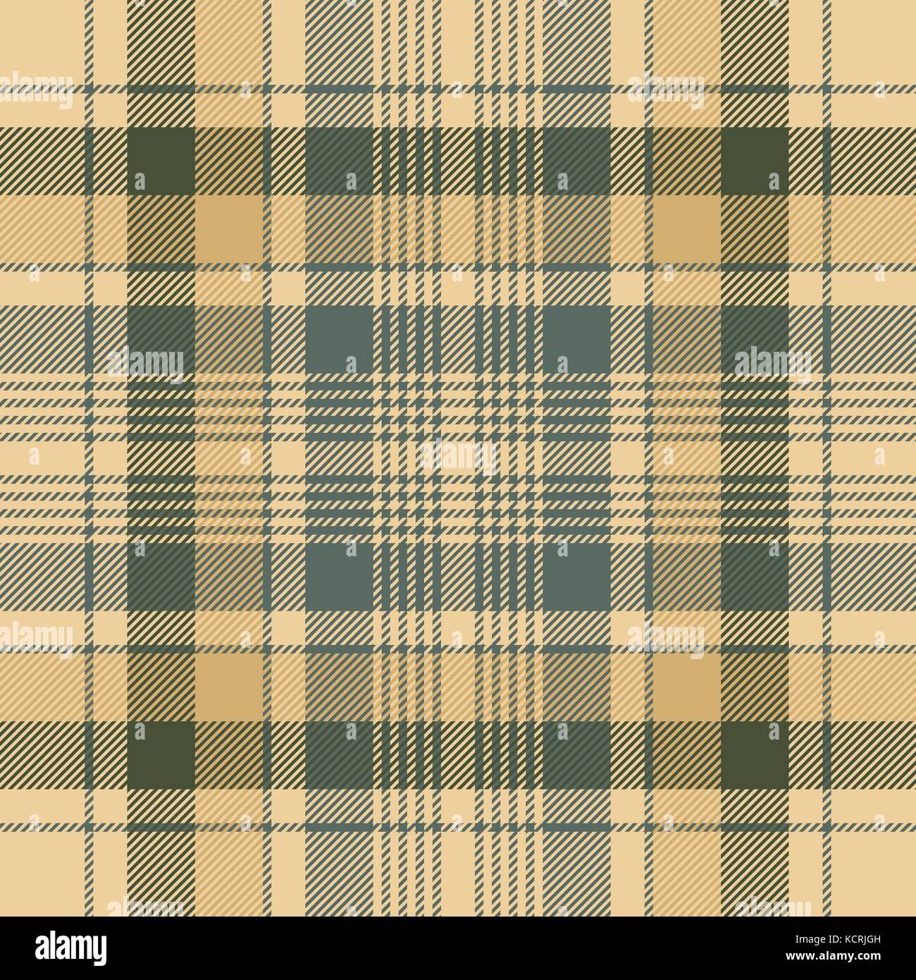 Tartan check plaid seamless fabric texture. Vector illustration Stock ...