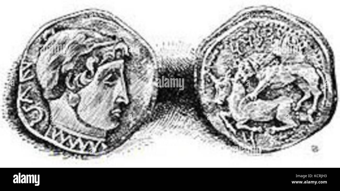 The Alexander Aramaic coin is an ancient artifact from the Hellenistic ...