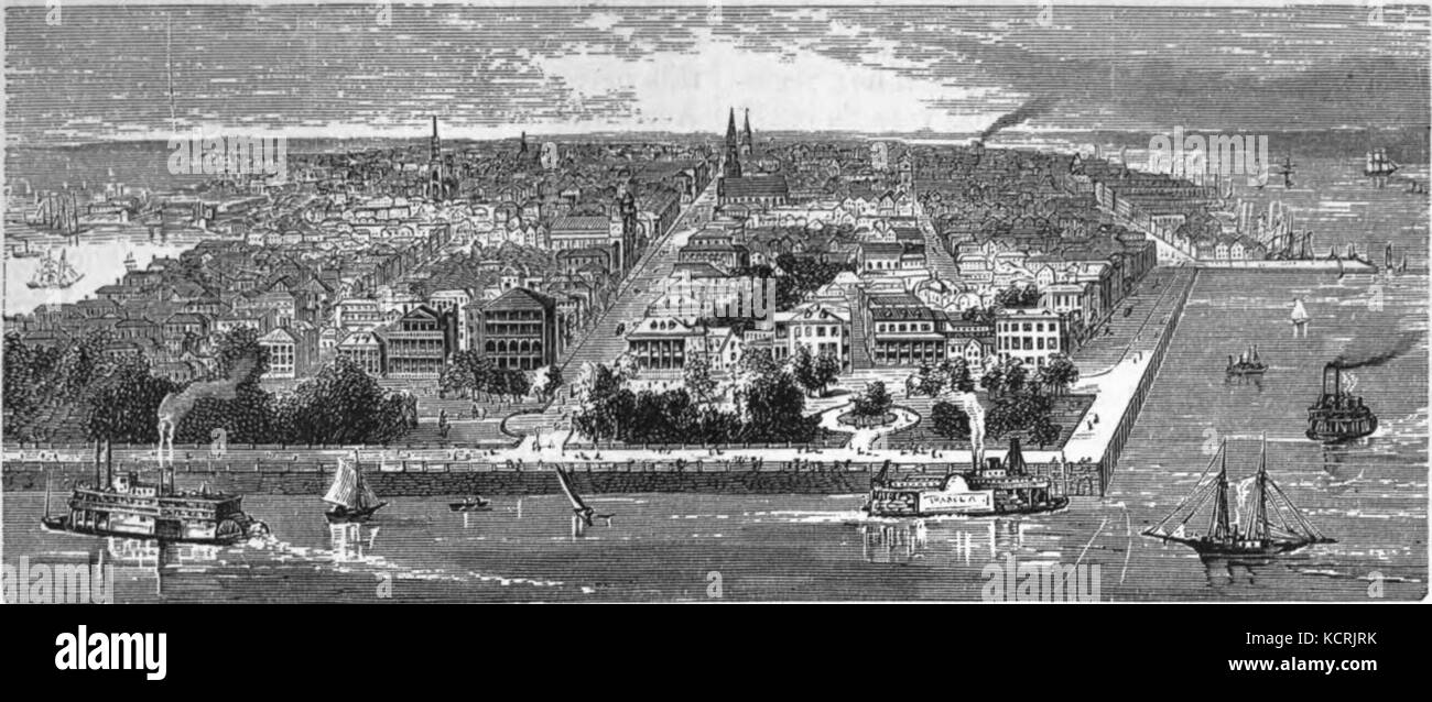 AmCyc Charleston (South Carolina) view from the Bay Stock Photo - Alamy