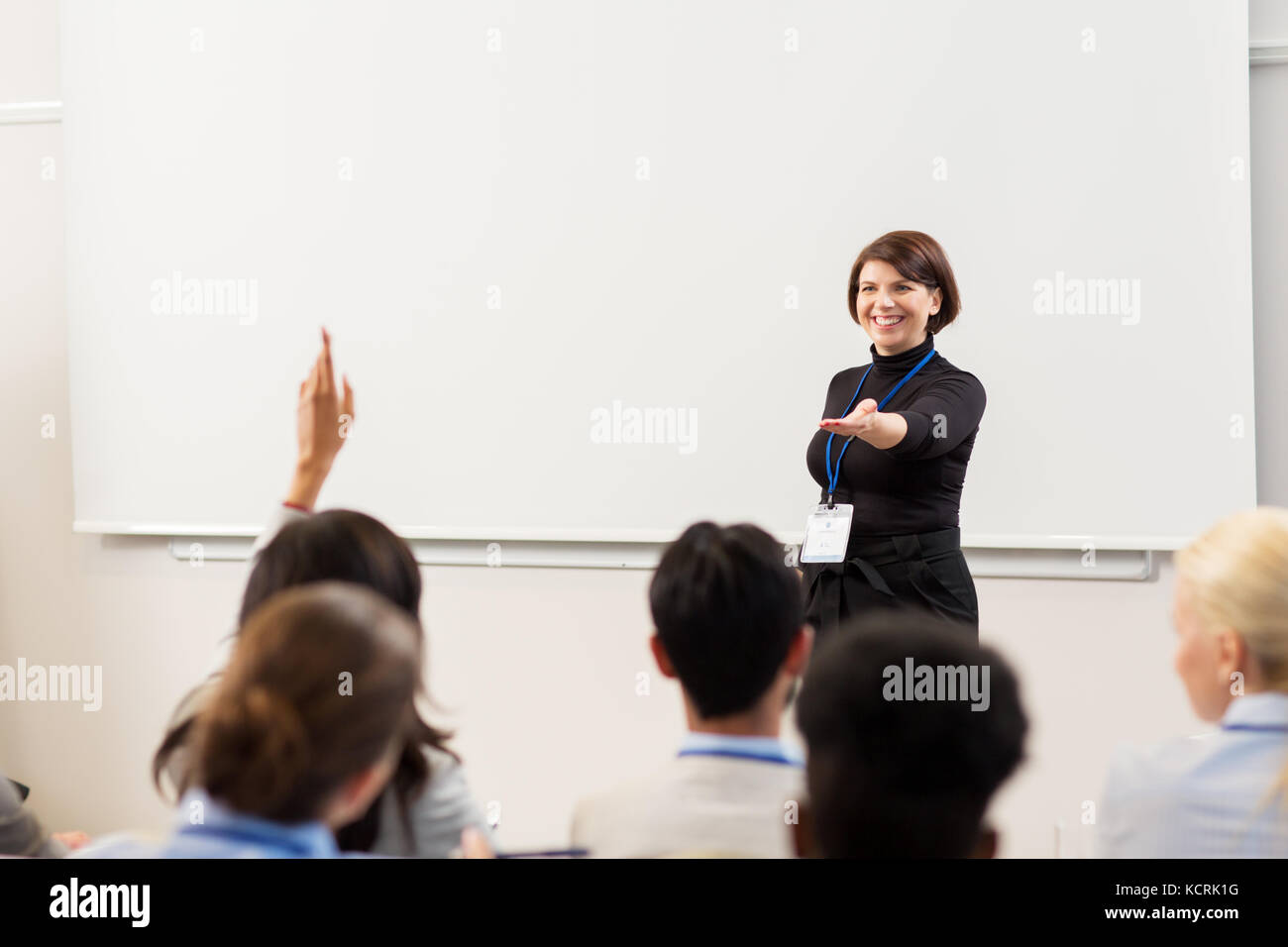 Conference screen auditorium hi-res stock photography and images - Alamy