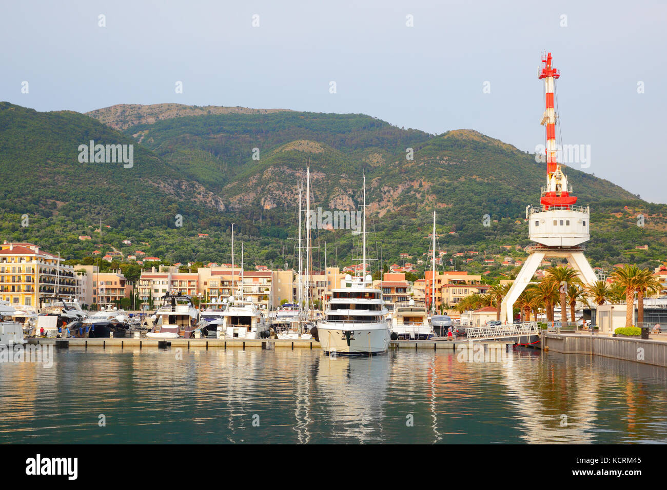 Port of Tivat, Montenegro Stock Photo - Alamy
