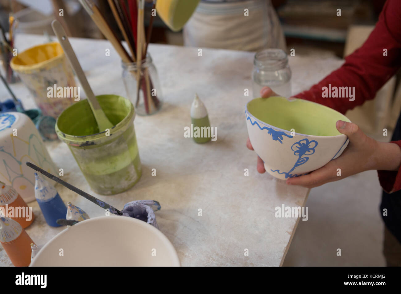 Boy pottery hi-res stock photography and images - Alamy