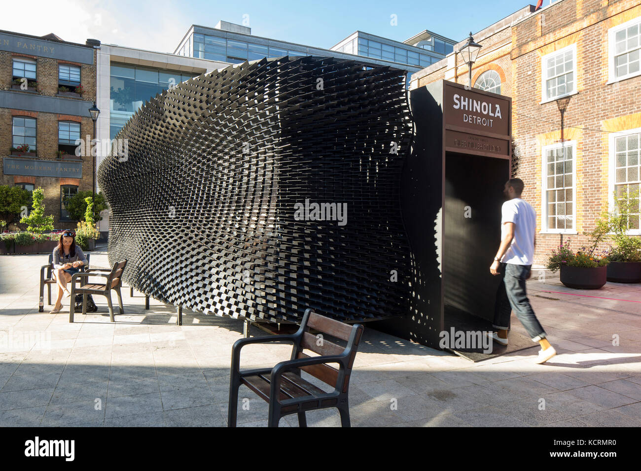 Exterior view of Pavilion. The Bolt, London, United Kingdom. Architect ...