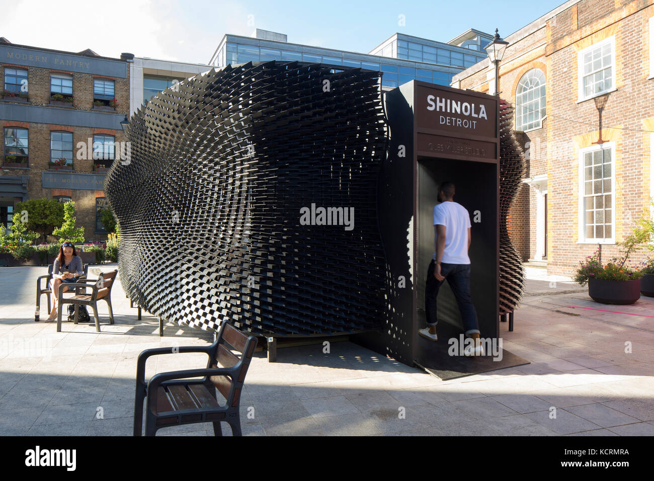 Exterior view of Pavilion. The Bolt, London, United Kingdom. Architect ...