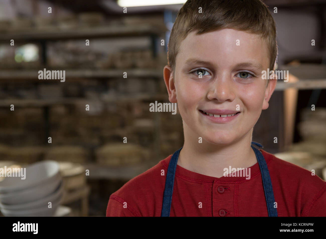 Boy pottery clay hi-res stock photography and images - Alamy