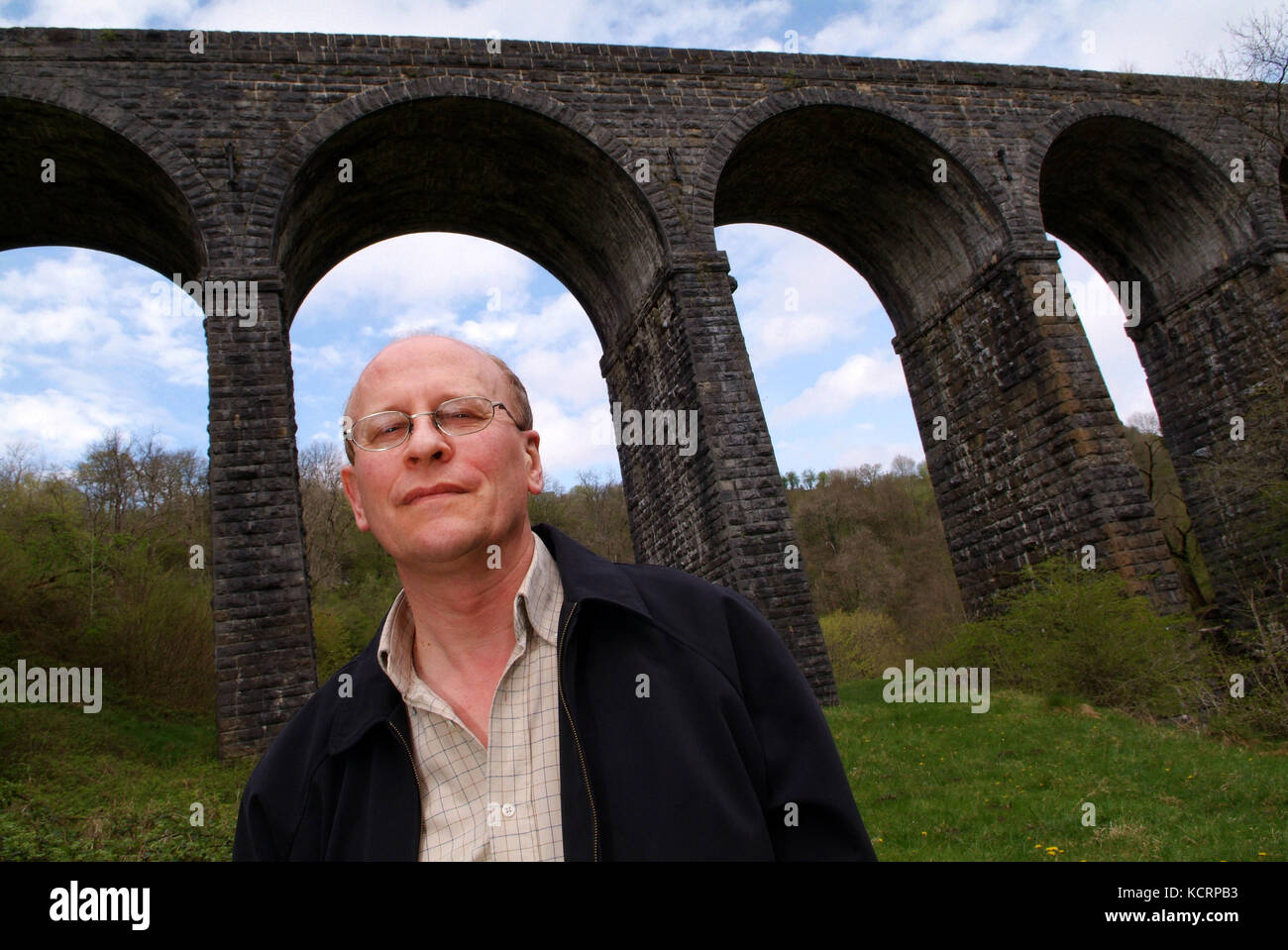 Welsh author and poet , Mike Jenkins Stock Photo - Alamy