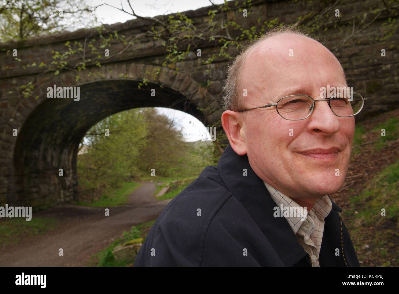Welsh author and poet , Mike Jenkins Stock Photo - Alamy
