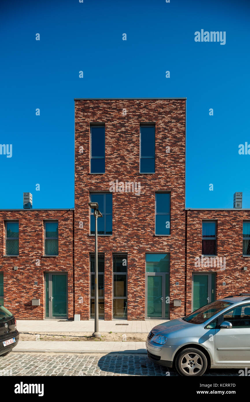 Belgium, Antwerp, residential Manchesterlaan designed by Polo ...