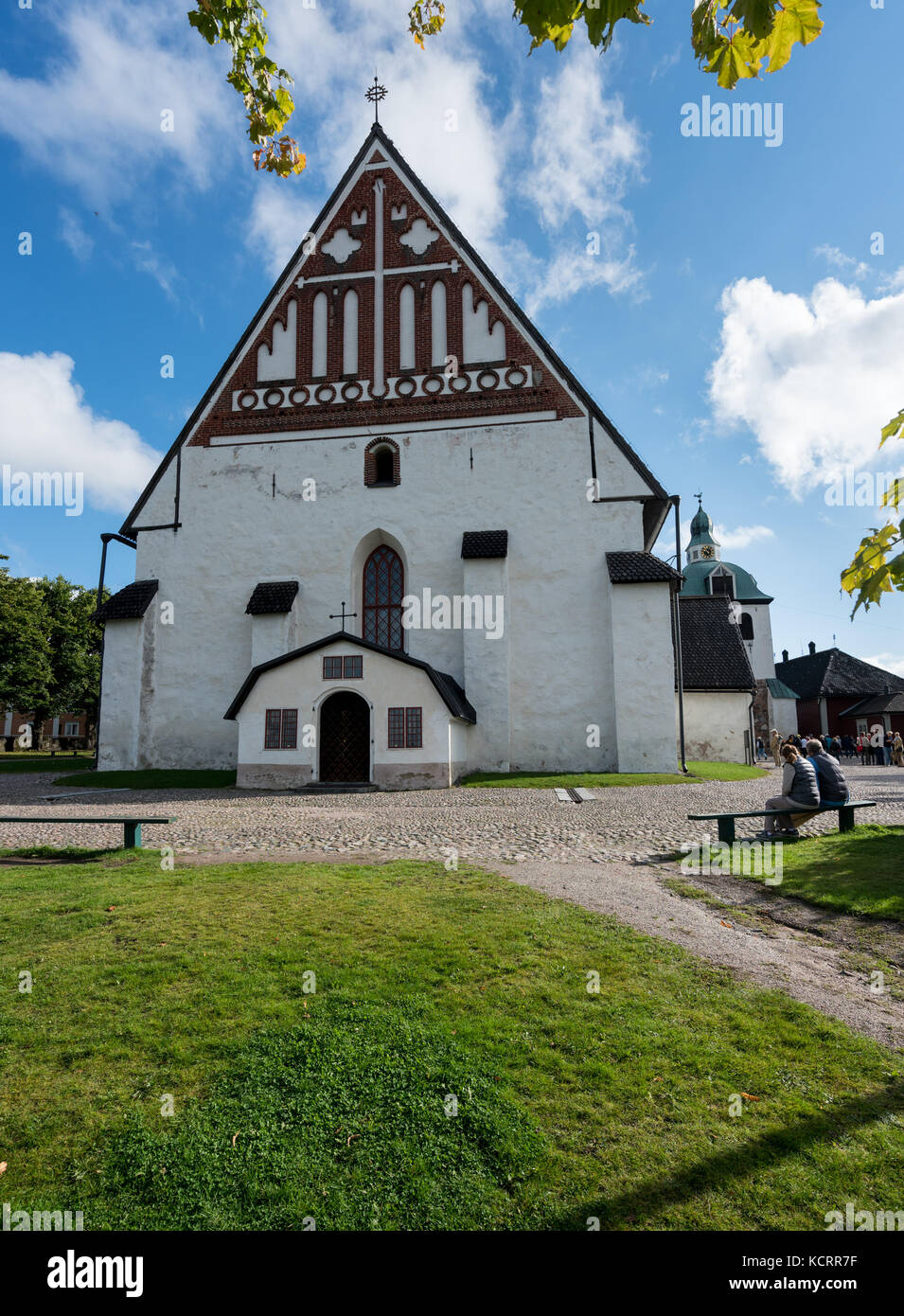 Cathedral in Porvoo, Finland Stock Photo - Alamy