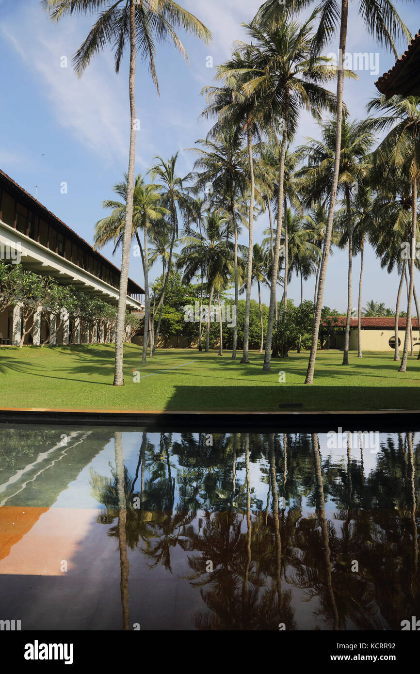 Blue Water Hotel Wadduwa Western Province Sri Lanka Swimming Pool Stock ...