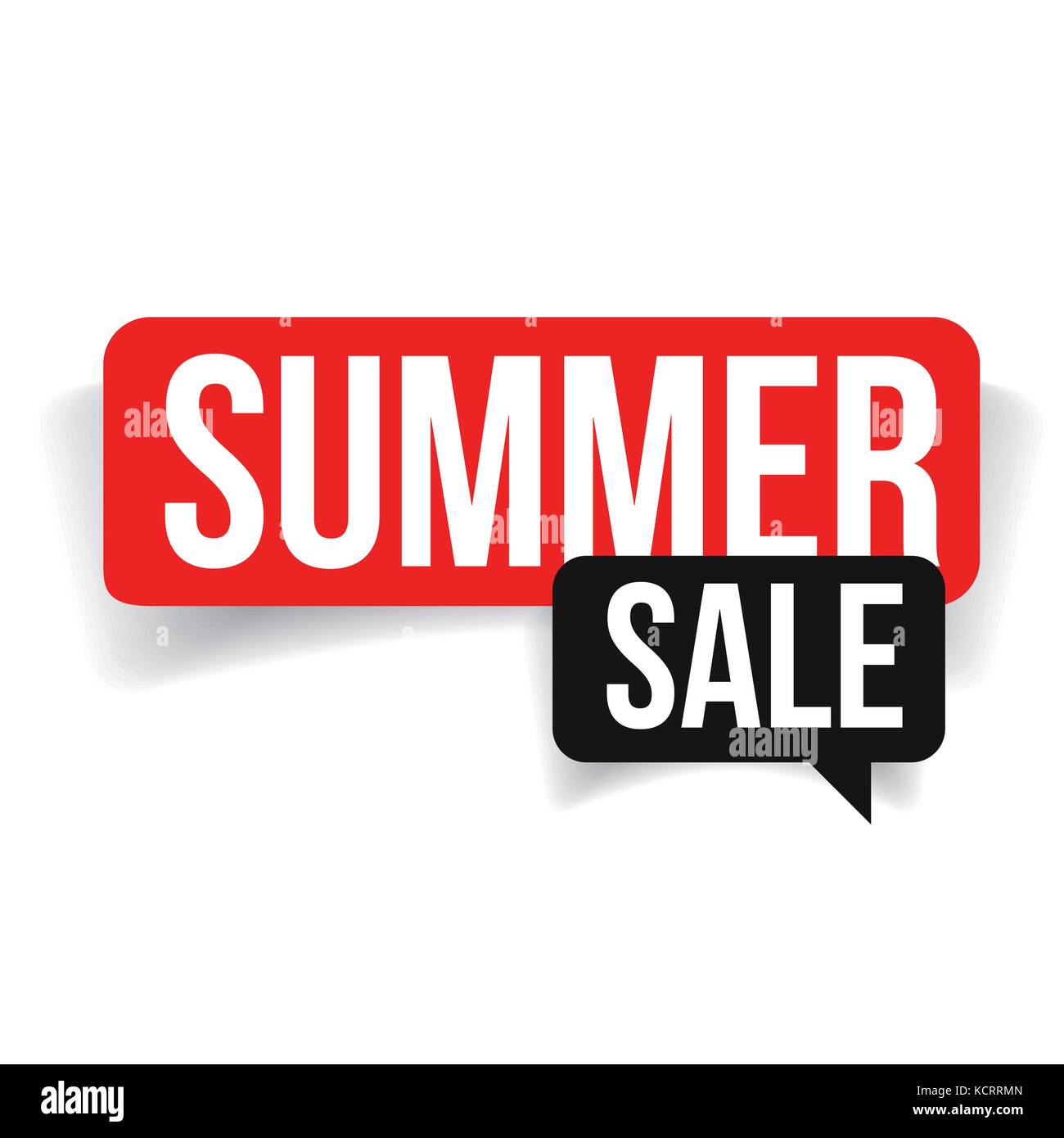 Summer Sale sign speech bubble Stock Vector Image & Art - Alamy