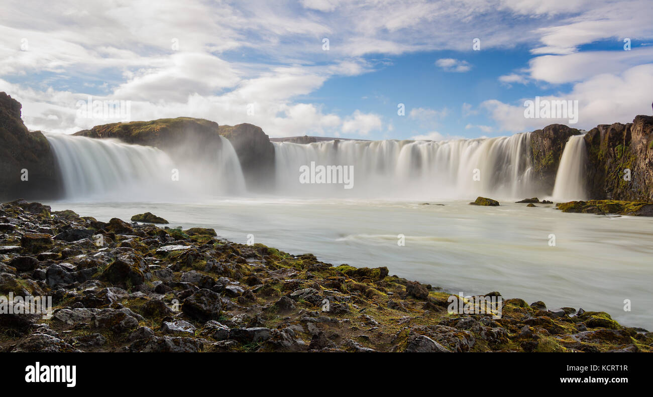 Icelandic godafoss waterfall hi-res stock photography and images - Alamy