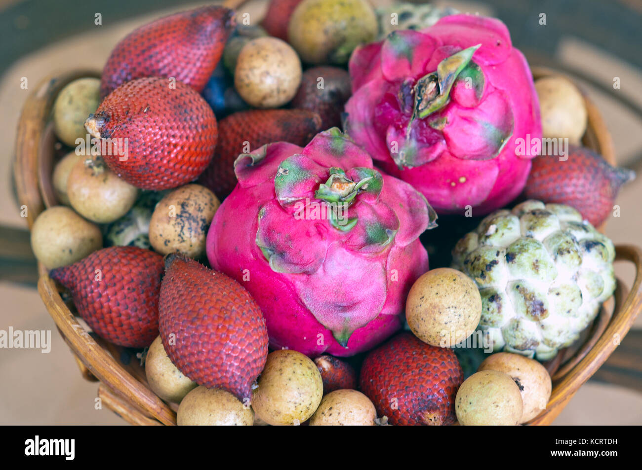 Tropical fruit, Phnom Penh, Cambodia Stock Photo - Alamy