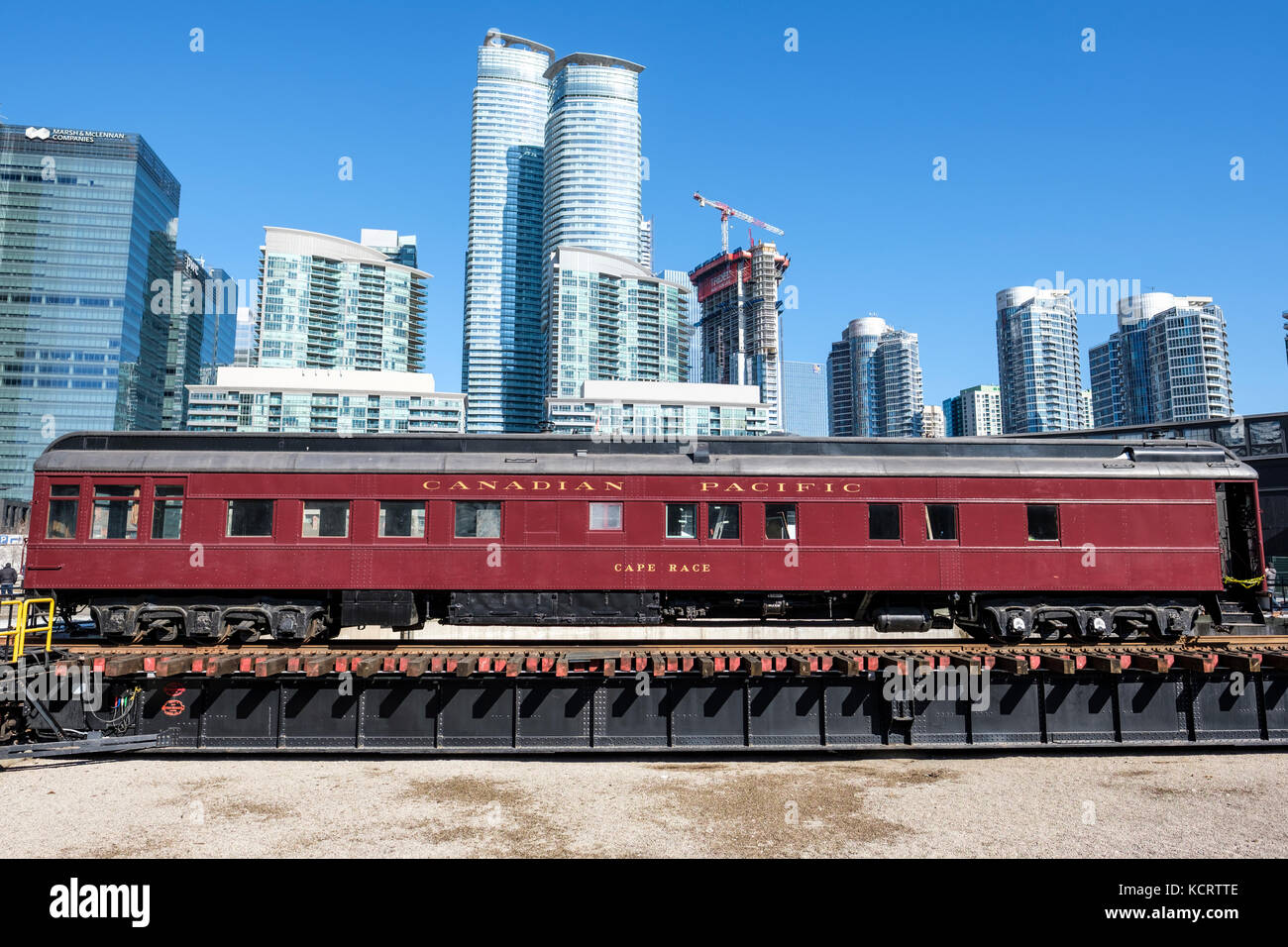 Toronto Railway Museum, Roundhouse Park, Canadian Pacific Cape Race ...