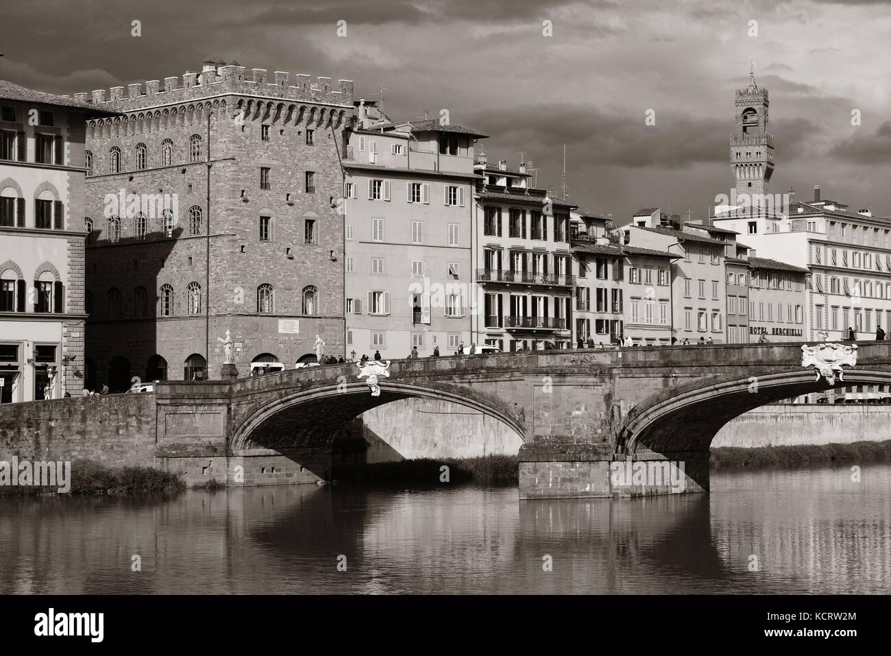 Florence historical architecture in Italy Stock Photo - Alamy