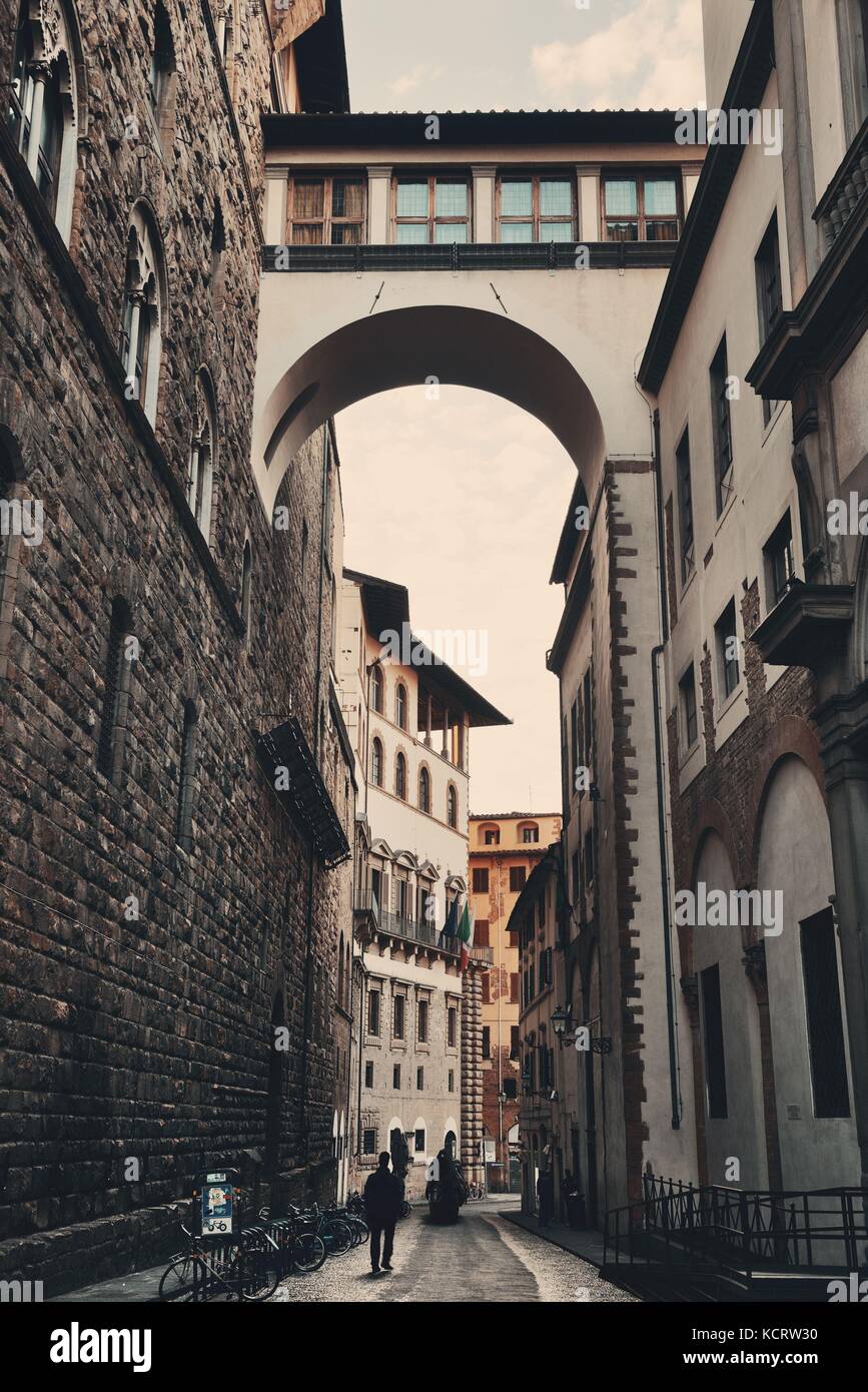 Street view in Florence, Italy Stock Photo - Alamy