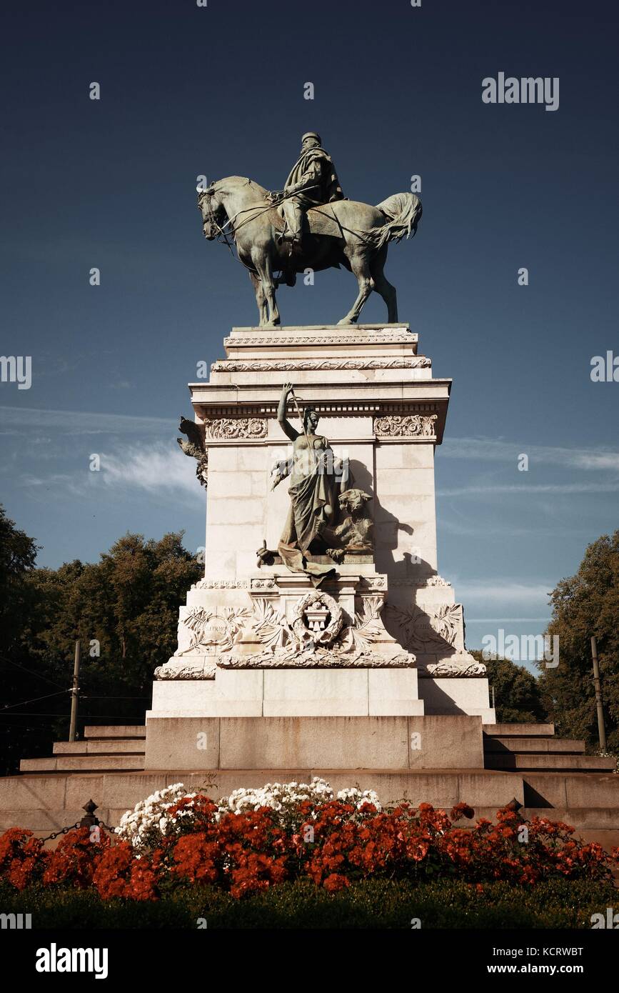 Giuseppe garibaldi monument in hi-res stock photography and images - Alamy