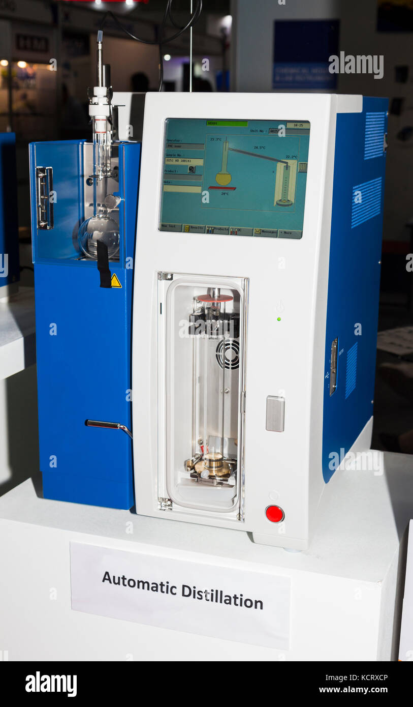 automatic distillation equipment for laboratory Stock Photo - Alamy