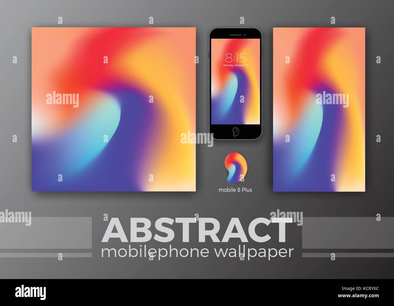 Abstract Background Design for Mobile Wallpaper and Other Design. Smart ...