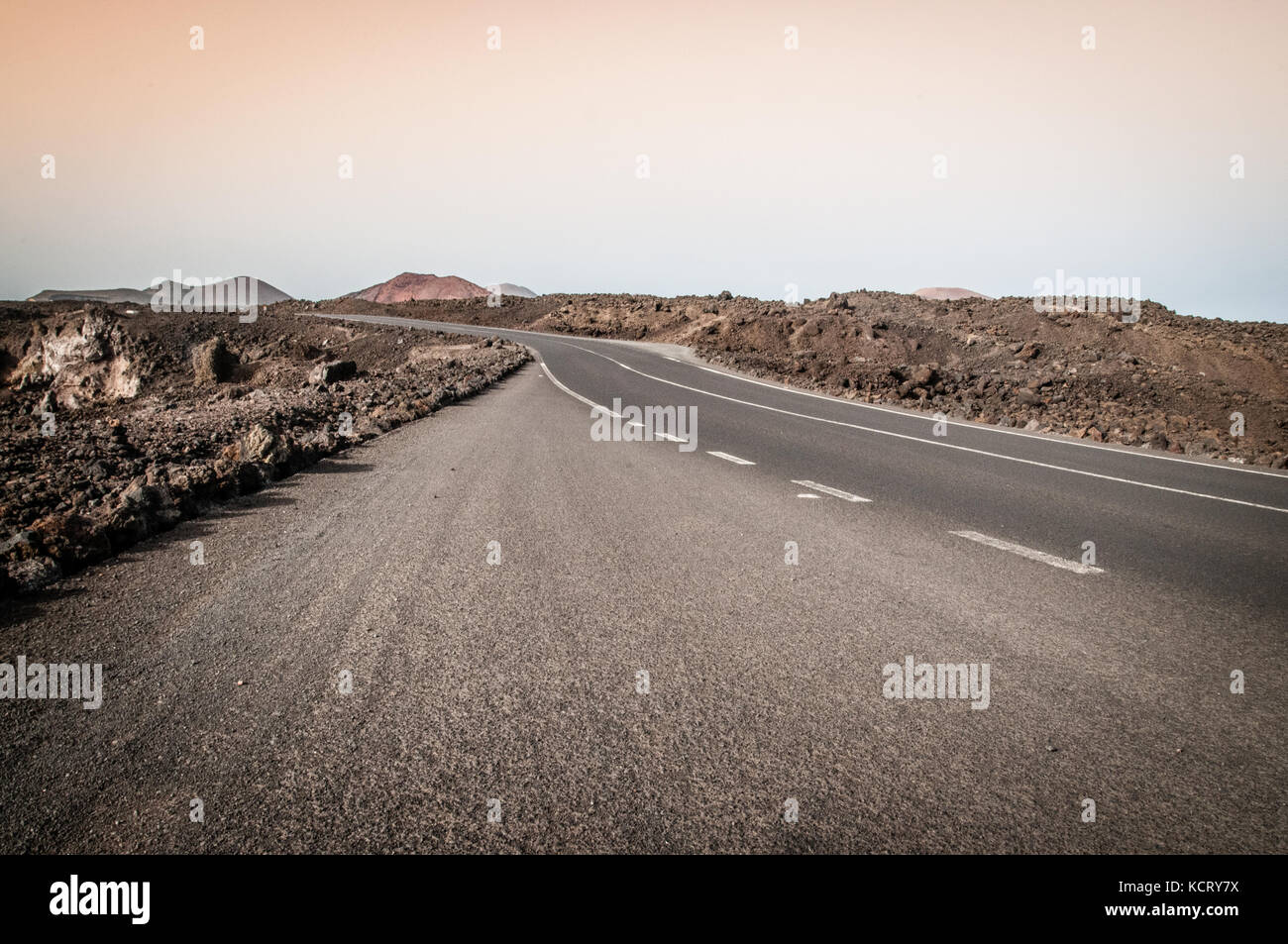 Road volcano hi-res stock photography and images - Alamy