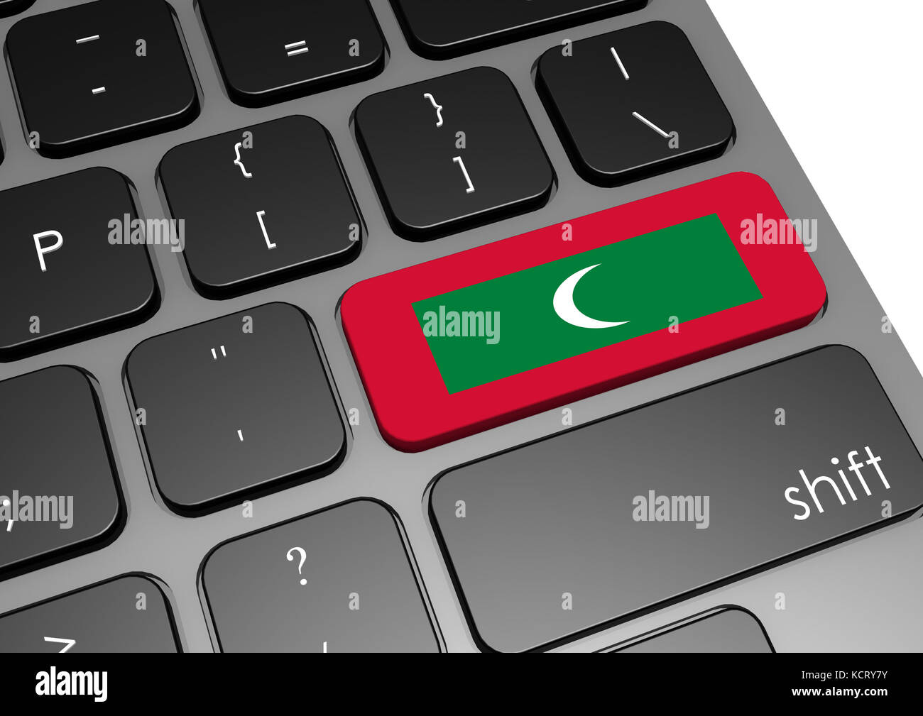 Maldives keyboard image with hi-res rendered artwork that could be used ...
