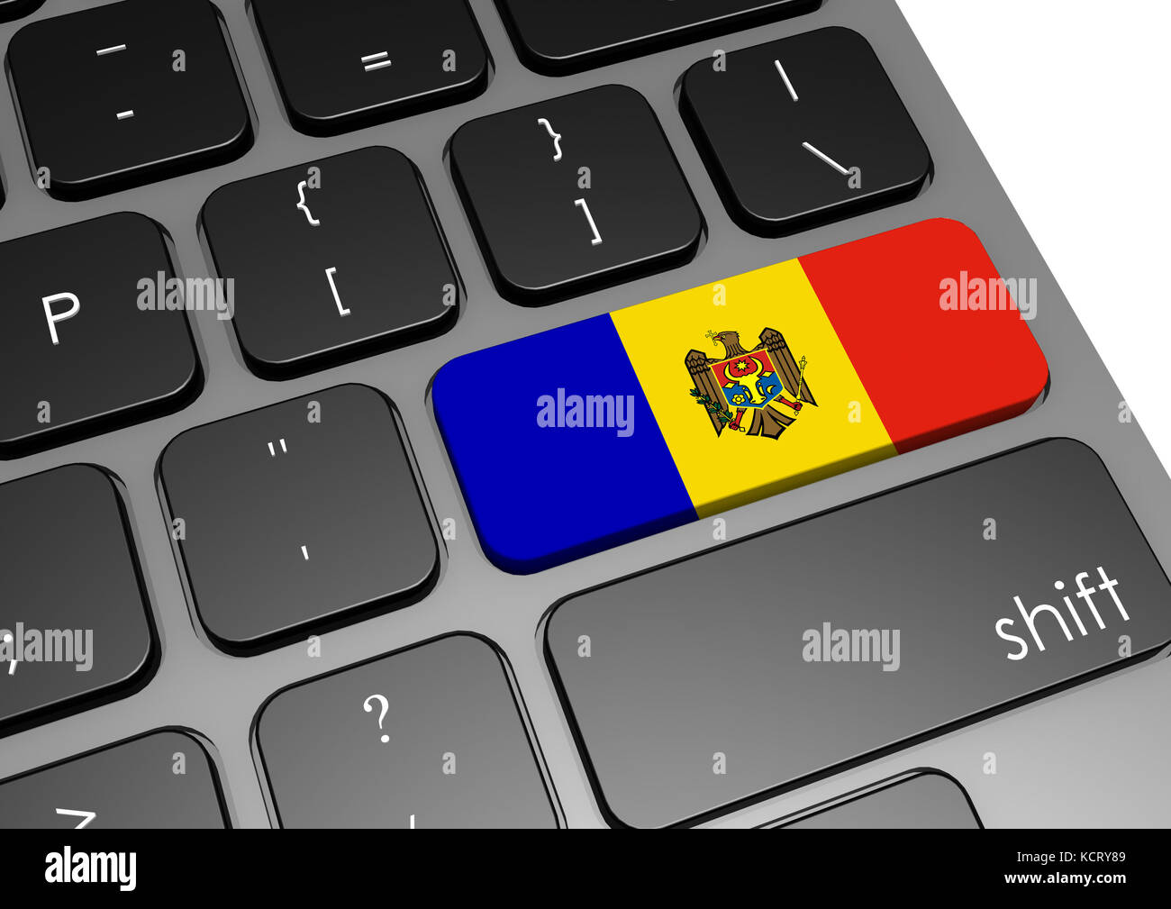 Moldova keyboard image with hi-res rendered artwork that could be used ...