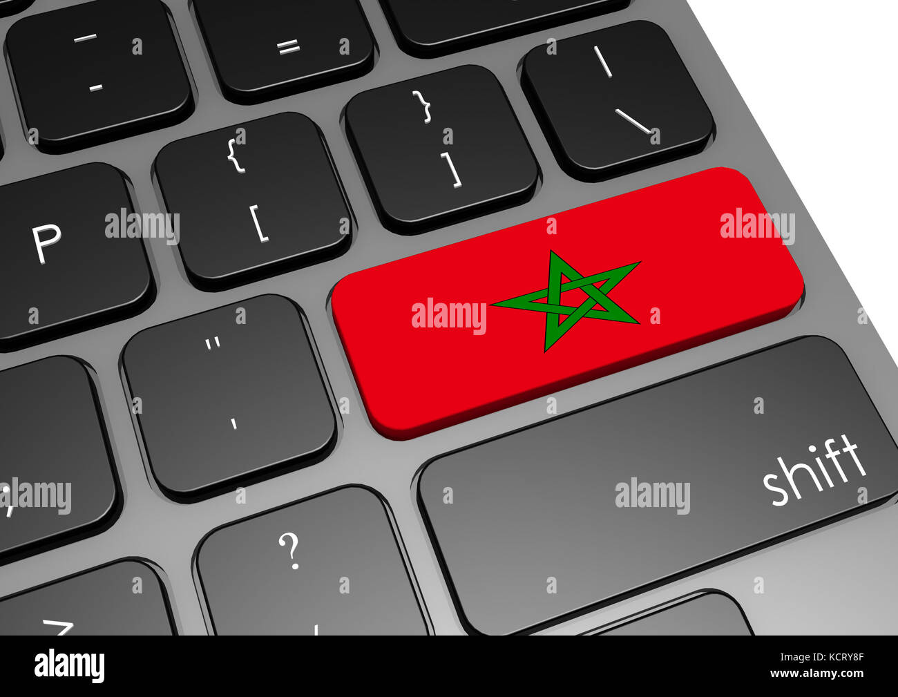Morocco keyboard image with hi-res rendered artwork that could be used ...