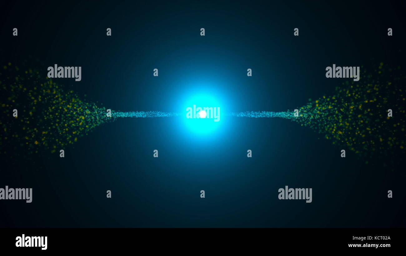 Opening intro. Light, Particles. Digital background Stock Photo - Alamy