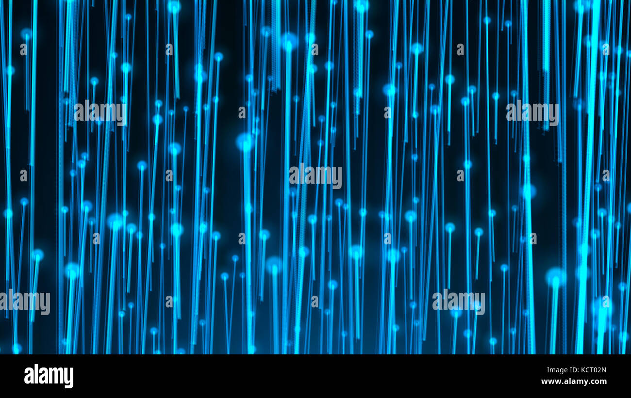 Abstract background with optical fibers Stock Photo - Alamy