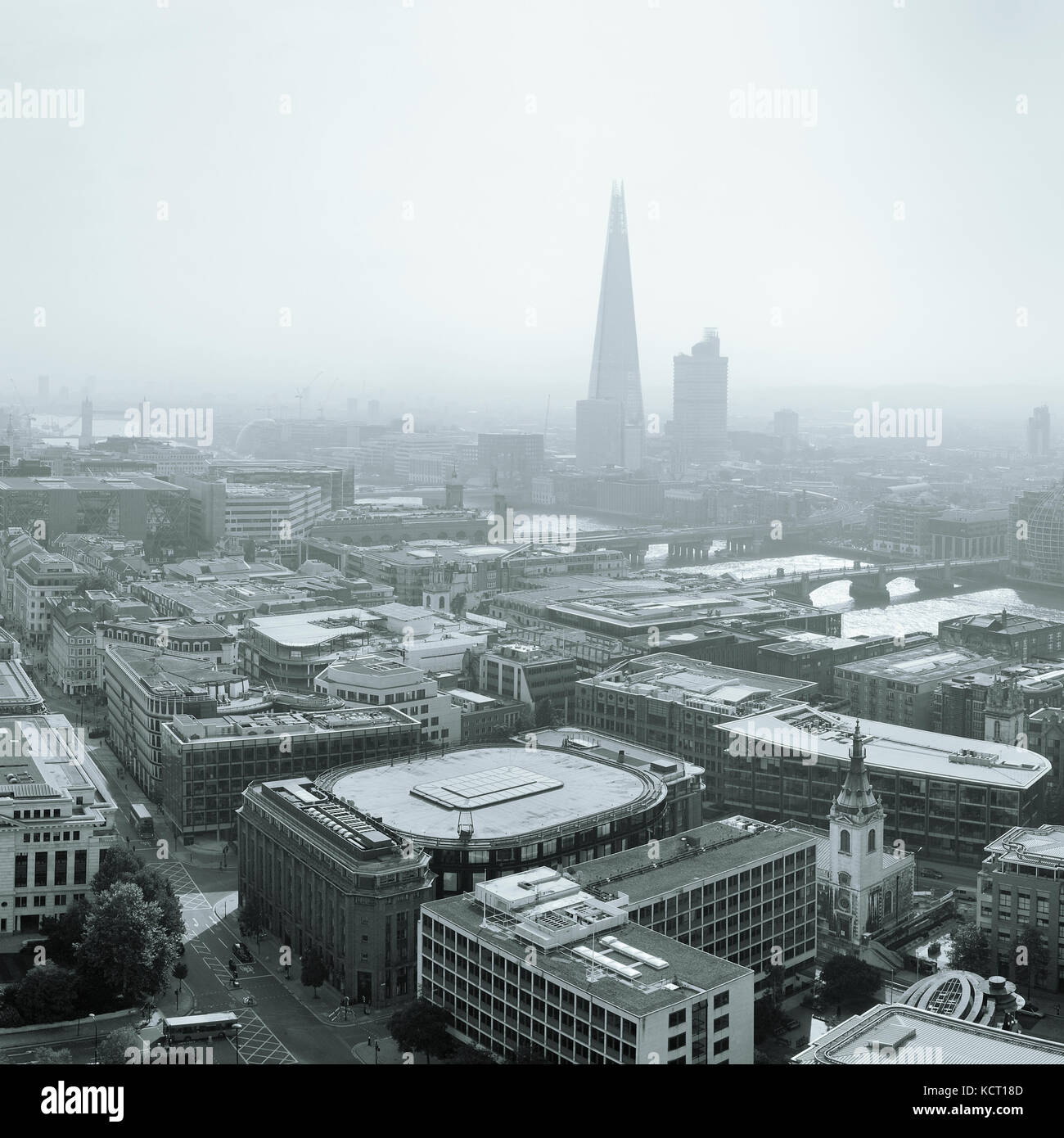 London rooftop view panorama with urban architectures Stock Photo - Alamy