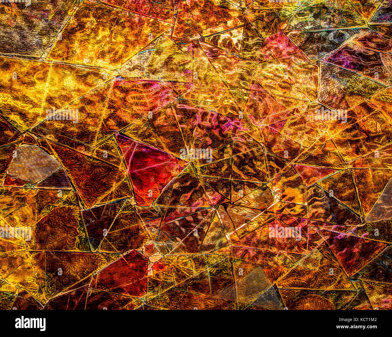 Color ceramic mosaic,multicolored mosaic on the wall Stock Photo - Alamy