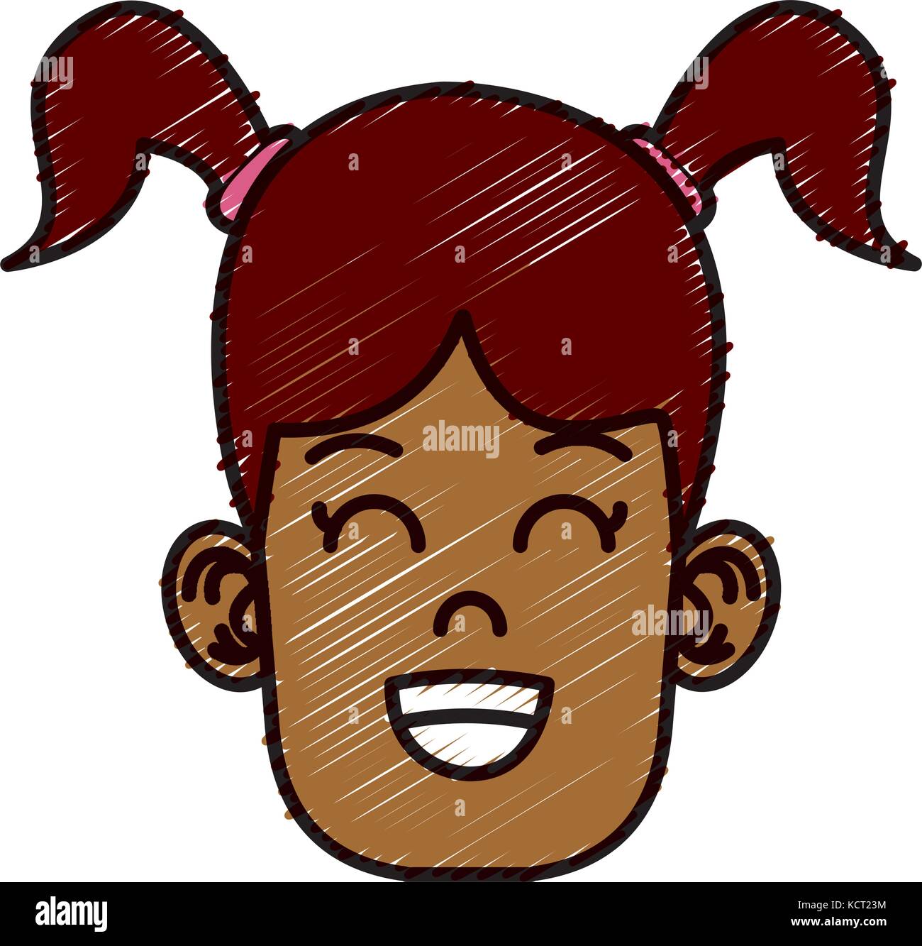 Cute girl cartoon Stock Vector Image & Art - Alamy